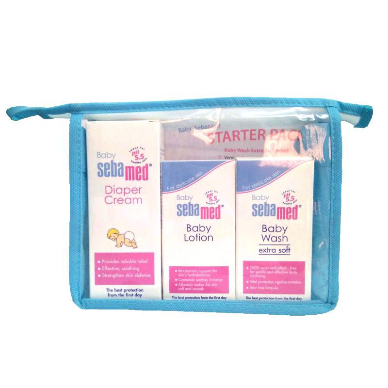 Sebamed Baby Starter Kit (DiaperCream/BabyWash/BabyLotion) 50ML ...