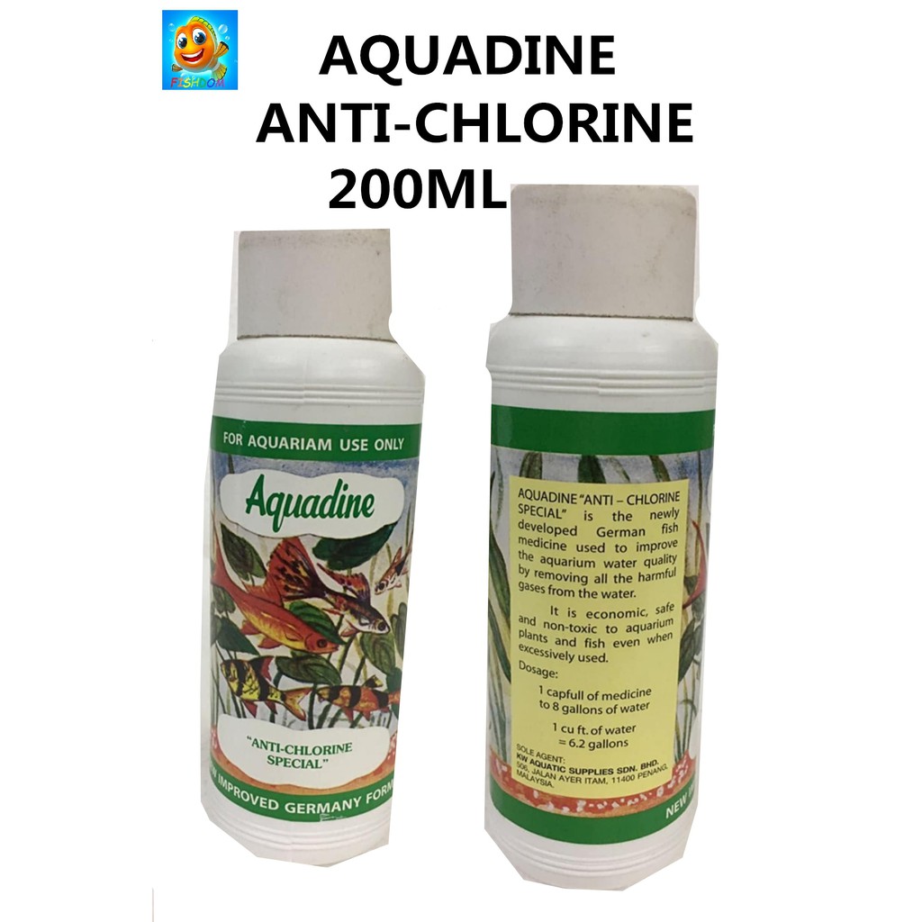 AQUADENE ANTI-CHLORINE SPECIAL 200ML | Shopee Malaysia
