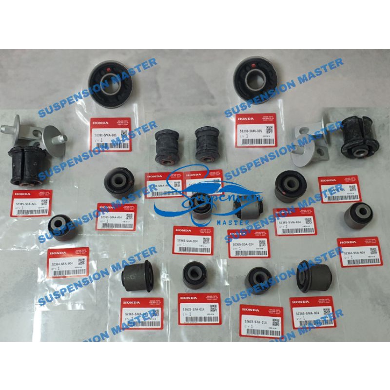 16 IN 1 SET - FRONT /REAR ARM BUSH SET/LOWER ARM BUSH/KNUCKLE ARM BUSH ...