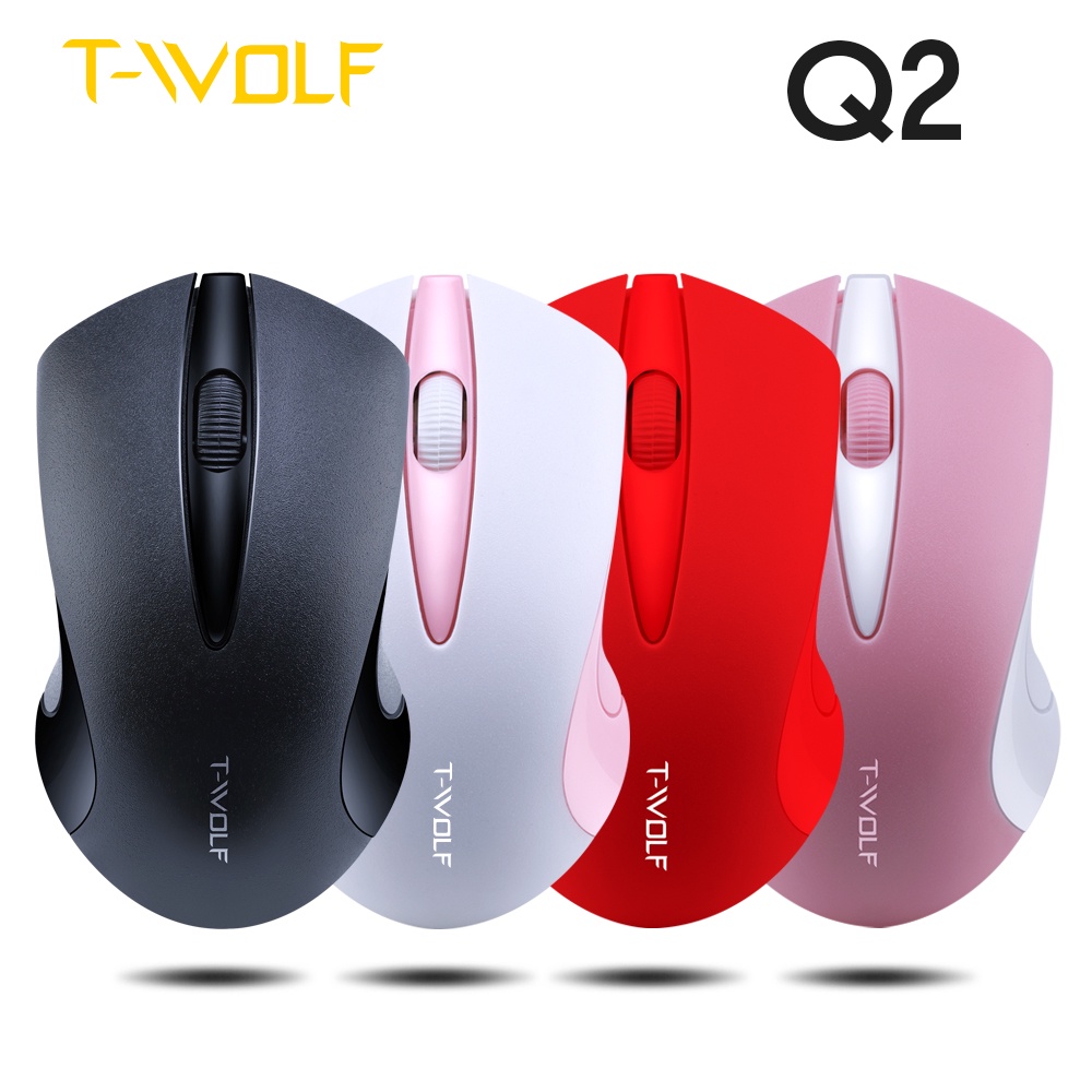 T-WOLF Q2 / Q4 2.4GHz Wireless Mouse USB Optical Mouse. SPK7314 (M314 ...
