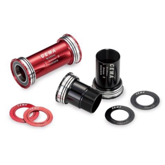 CEMA CERAMIC BOTTOM BRACKET PF86 / 92 ( OD:41mm / ID:24mm) | Shopee ...