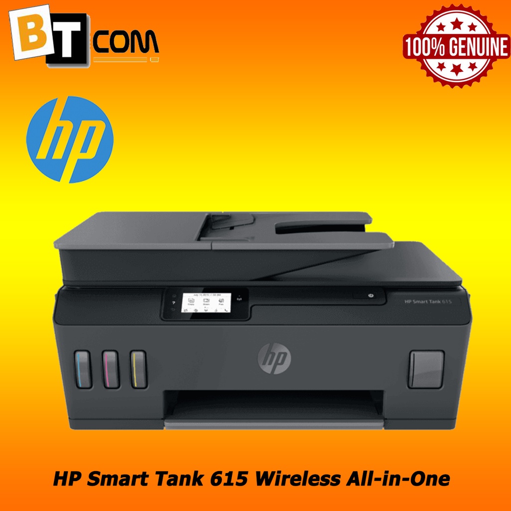 (PRE-ORDER 14DAYS) HP Smart Tank 615 Wireless All-in-One printer Y0F71A ...