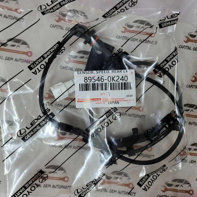 GENUINE TOYOTA REAR ABS SENSOR TOYOTA REVO GUN125/155 2015-2022 MADE IN ...