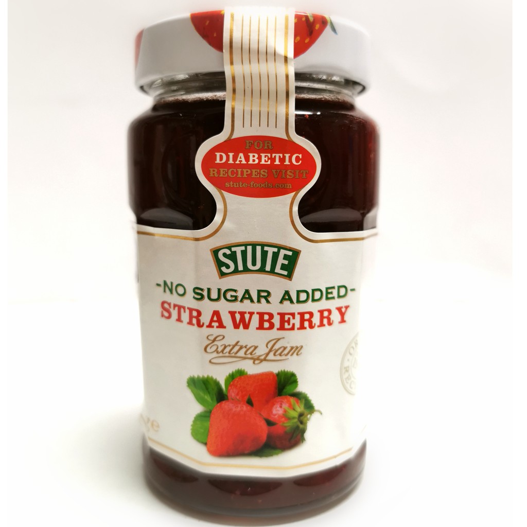 Stute Diabetic Jam Strawberry No Sugar Added (Exp 08/2025) | Shopee ...
