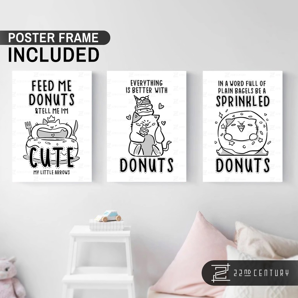 Motivation Poster Wall Art Poster Frame | Framed Motivation Quote ...