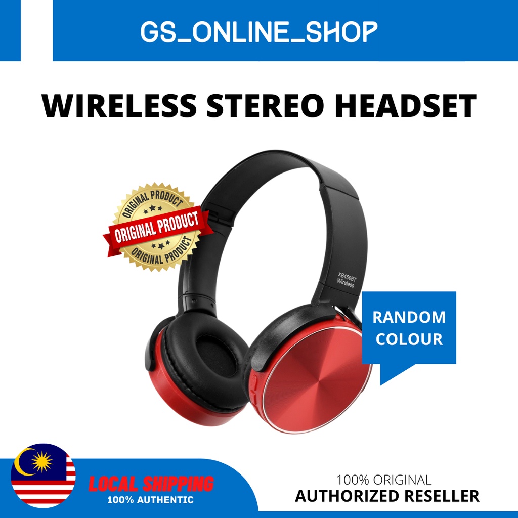 SONY 450BT Bluetooth Stereo Extra Bass Headset Android / ios | Shopee ...