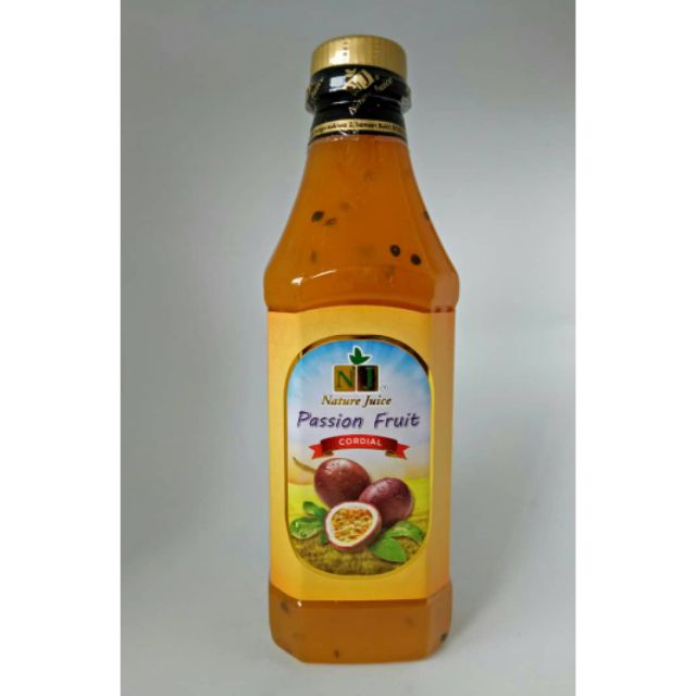 NJ Passion Fruit Cordial / Kordial Buah Markisa (1 litre) 浓缩百香果汁 ...