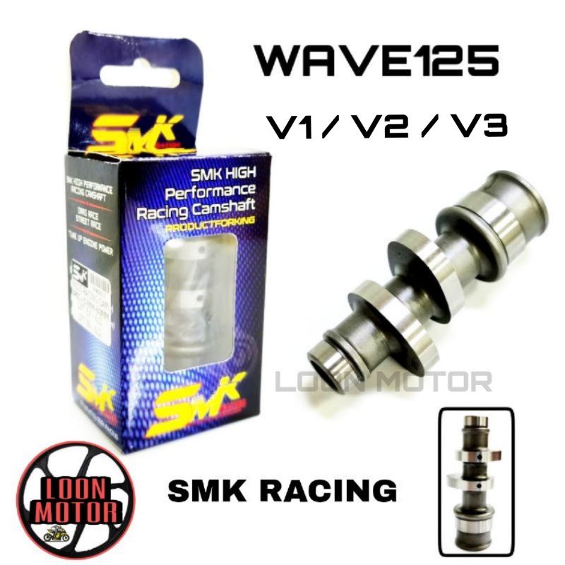 WAVE 125 RACING CAMSHAFT SMK RACING - CAMSHAFT THAILAND 🇨🇷🇨🇷 | Shopee ...