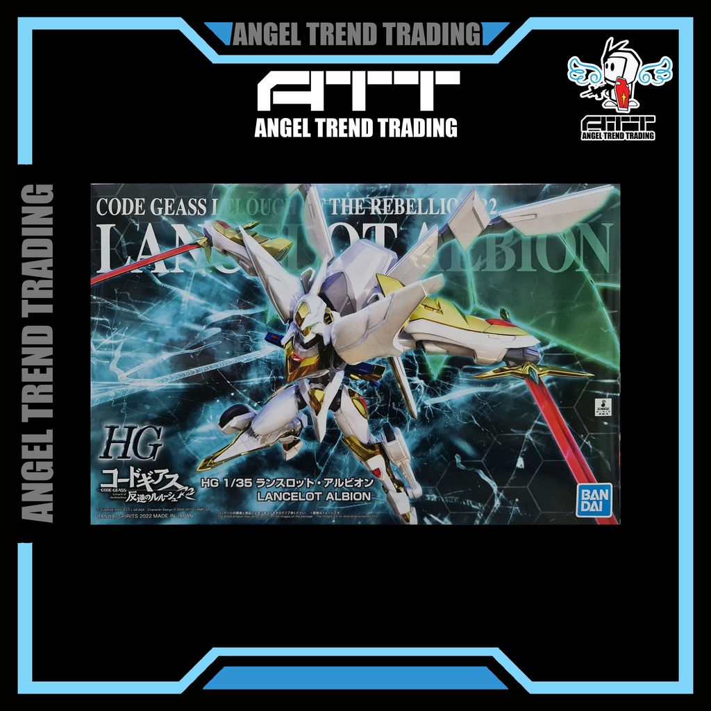 BANDAI HG 1/35 LANCELOT ALBION CODE GEASS | Shopee Malaysia