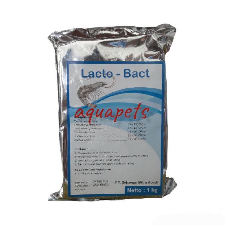 Lacto-bact Probiotic Fish and Shrimp Lactobacillus 1kg | Shopee Malaysia