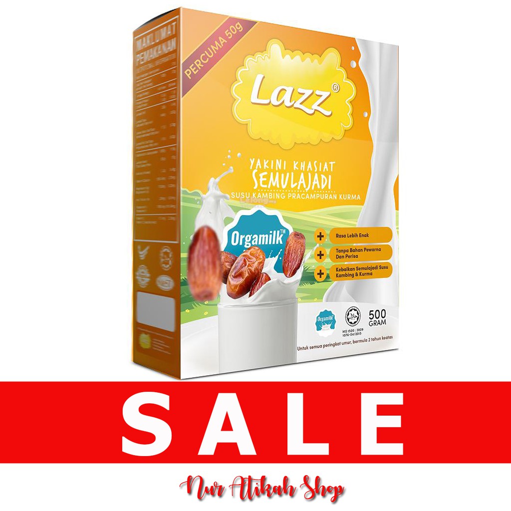 SUSU LAZZ ASLI / KURMA / CHOCO / CAFE + FREE GIFT | SUSU KAMBING | Shopee Malaysia