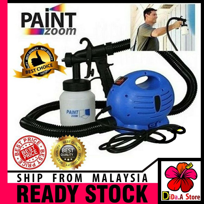 Spray Cat Nozzle Paint Zoom Electric 3 Way Sprayer Gun System / mudah ...