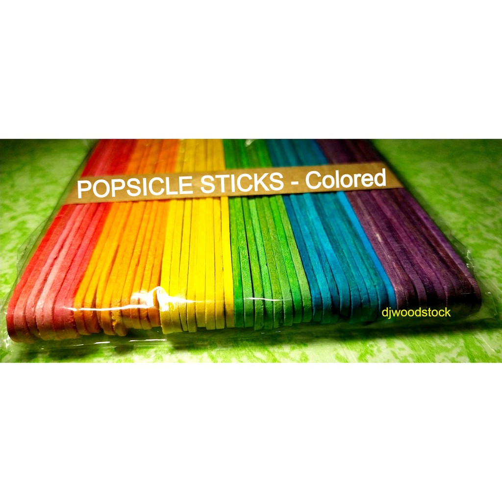 POPSICLE STICKS, 50 pcs | Shopee Malaysia