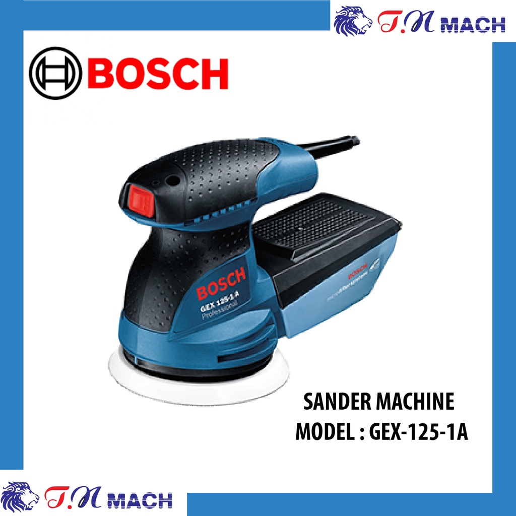 BOSCH SANDER / POLISHER MODEL: GEX-125-1A | Shopee Malaysia