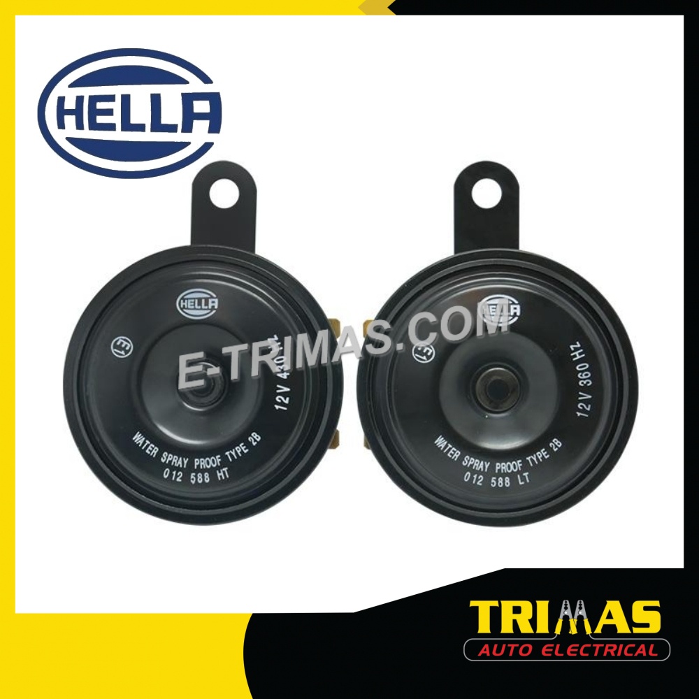 ORIGINAL Hella Classic Disc Horn Value Range Car Horn Set 12V | Shopee ...