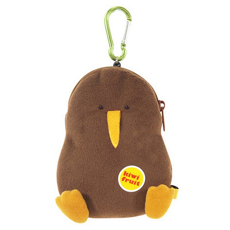 Korean Cartoon Animal Wombat Family Keychain Cute Coin Purse Plush Toy ...