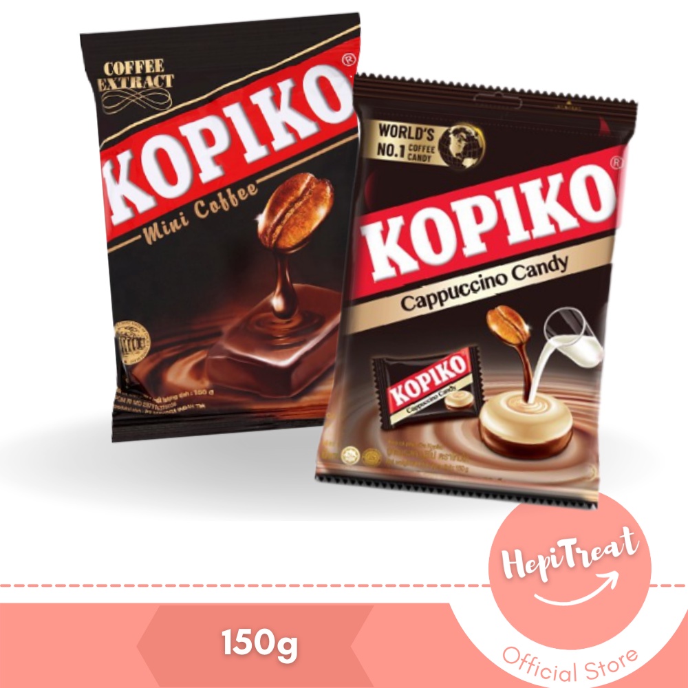 Kopiko Coffee Candy / Gula Kopiko Kopi 咖啡糖 Original/ Cappucino - 150g ...