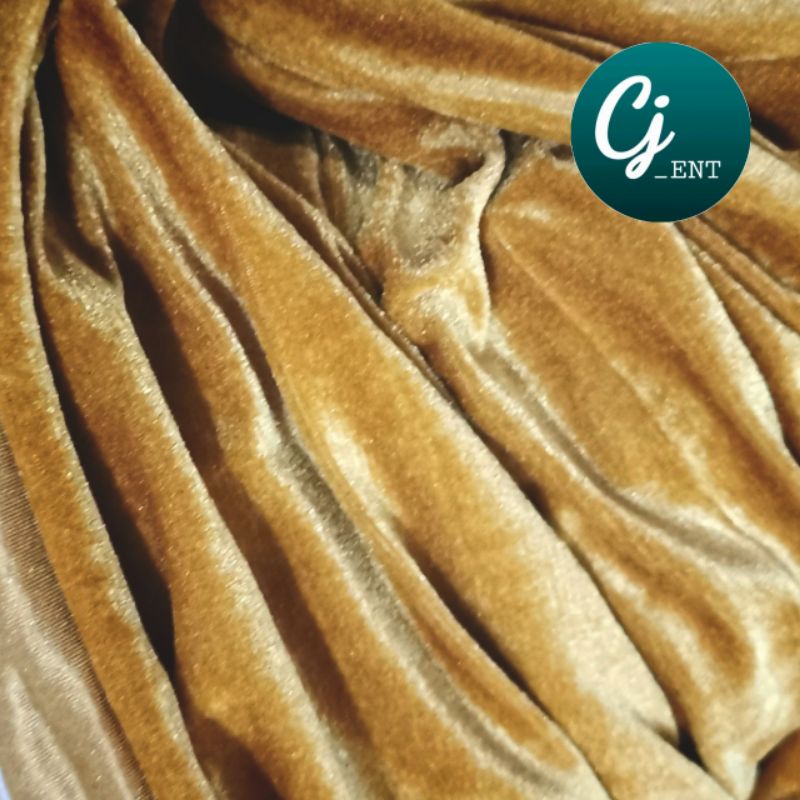 💥READY STOCK💥 Kain Baldu Satin Velvet 68"/ 175cm (elastic) OPEN METER ...