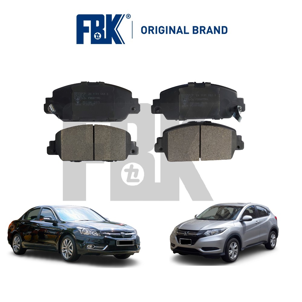 FBK Disc Brake Pad Front - Honda Accord T2A TVA HR-V T7A Odyssey T6A ...