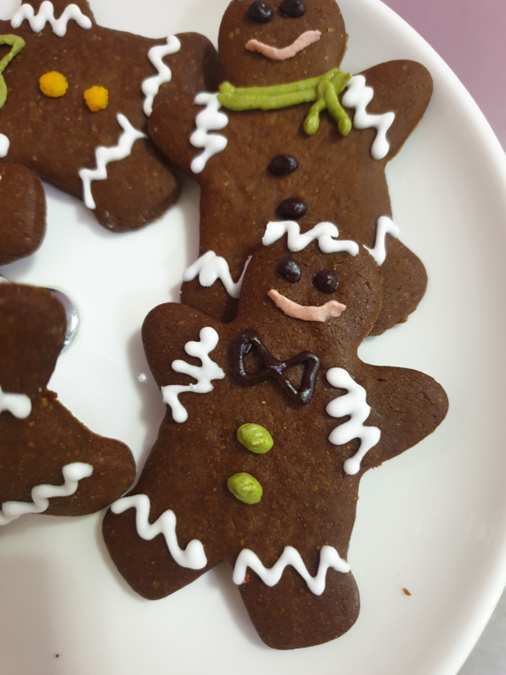 Artisan Gingerbread Christmas/ Halloween Girl & X'mas Tree/Teddy Bear ...