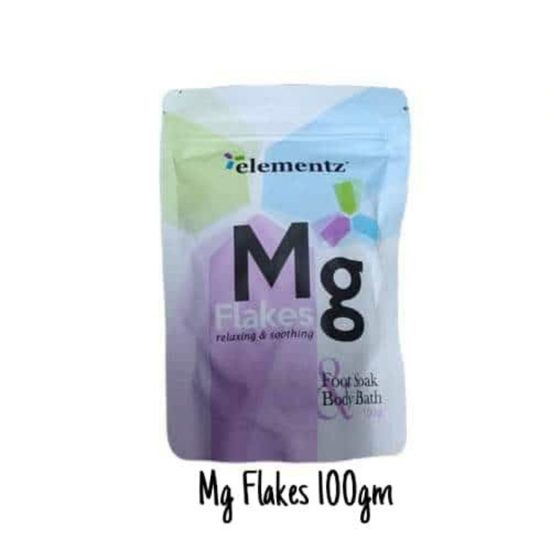 Elementz Magnesium Flakes / 100g | Shopee Malaysia