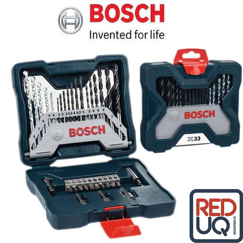 Bosch Original 33pcs X Line Screwdriver Bits And Drill Bits Mini Set Bit