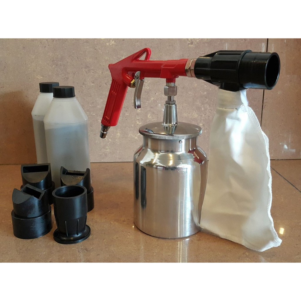 Hymair SB-01C Sandblasting Gun Air Sandblaster Gun Bottle Blasting Sand ...