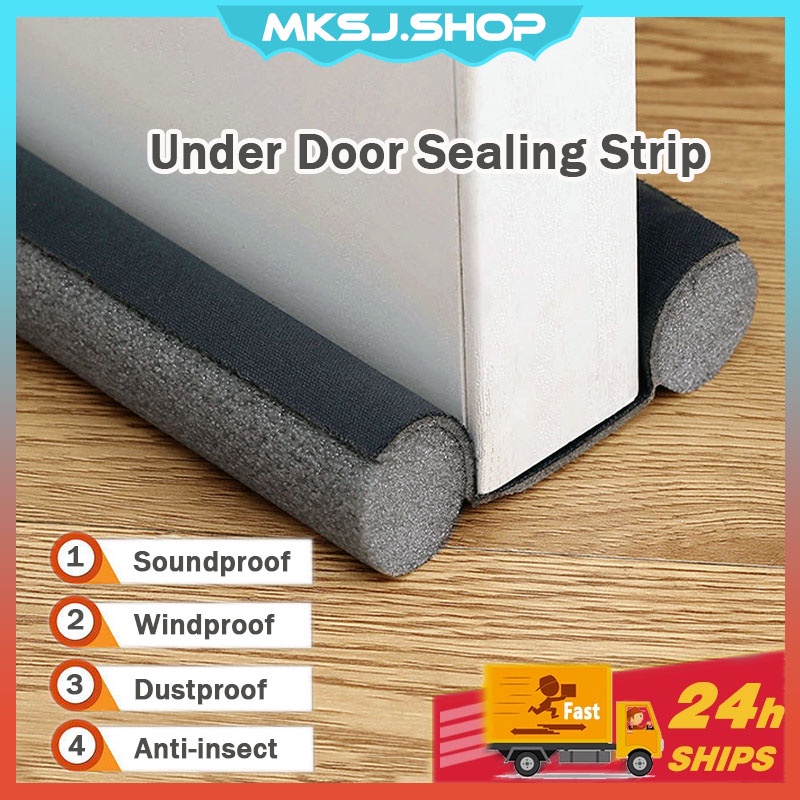 Door Gap Bottom Seal Dust Sound Wind Proof Insect Blocker Stopper ...