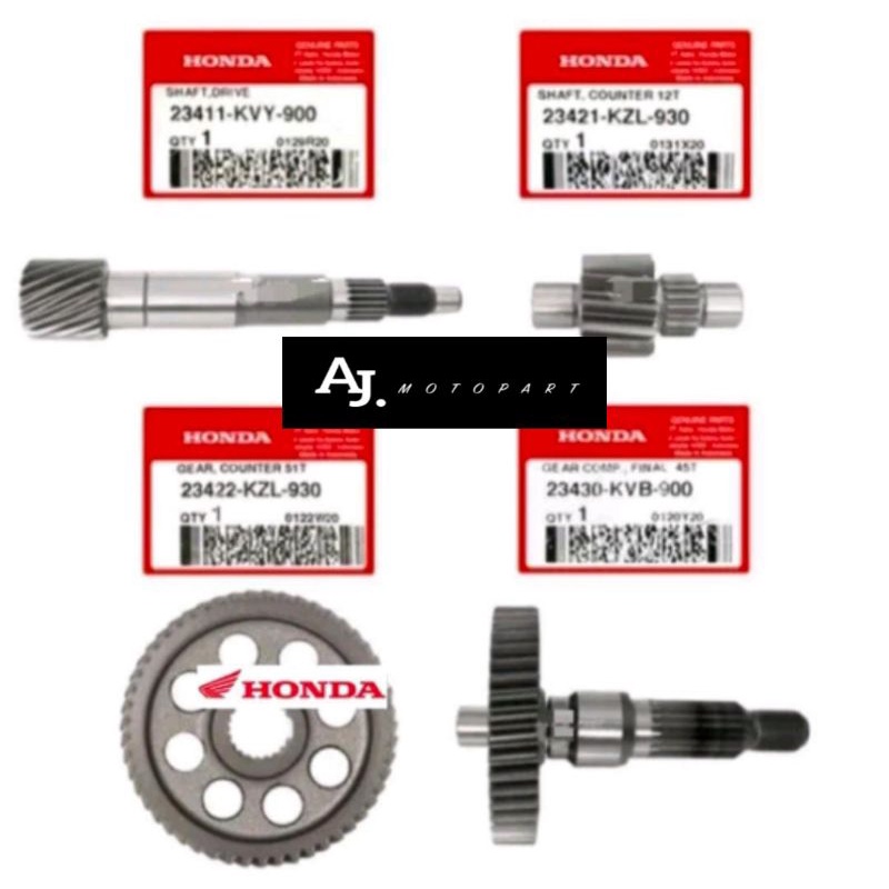 As garden as pully set gear counter beat carburetor 2008-2012 original ...