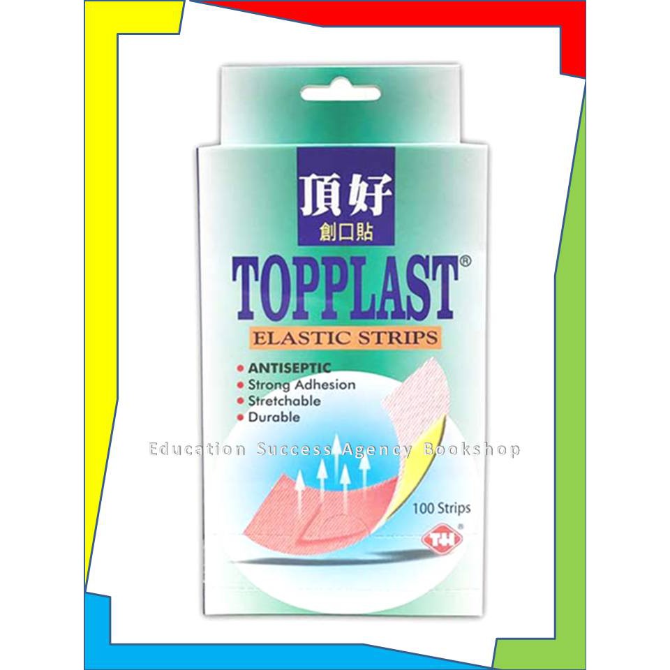 (ESA)TOPPLAST ELASTIC STRIPS (100's/BOX) | Shopee Malaysia