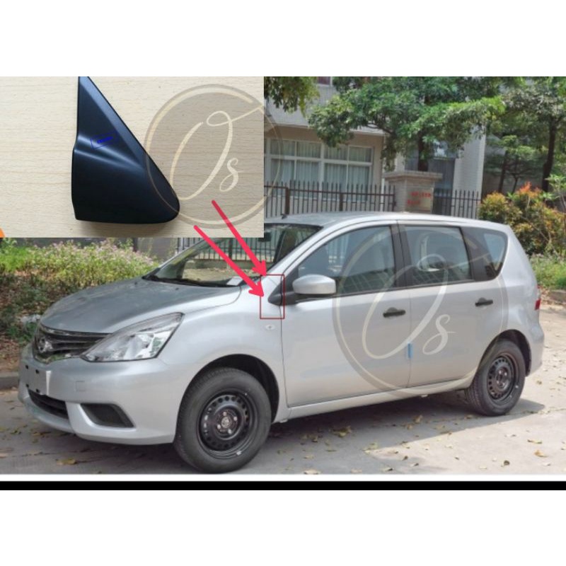 Nissan Livina front Side Mirror End cover Fender Cover Door Cap side A ...