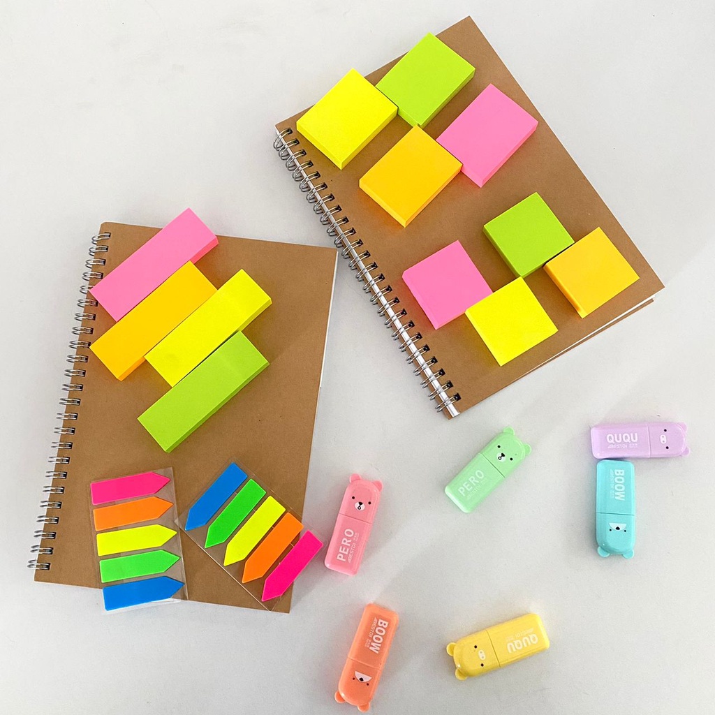 Sticky note/ index sticker/student sticky note/fluoresent /sticky note ...