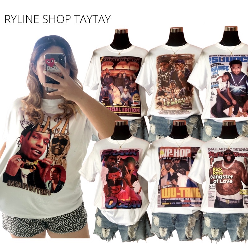 Oversized Tees (Rapper Edition) | Shopee Malaysia