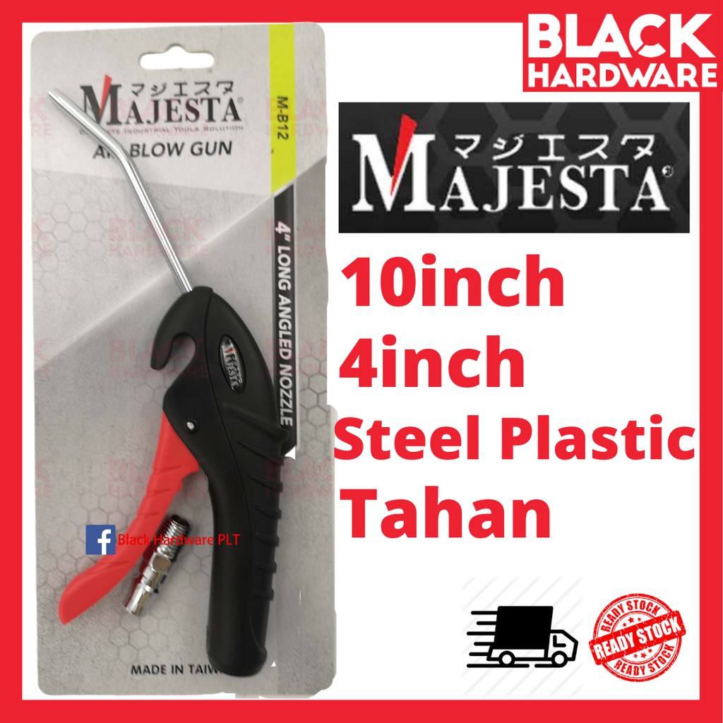 Black Hardware Majesta Pneumatic Compressor Pressure Long Air Gun ...