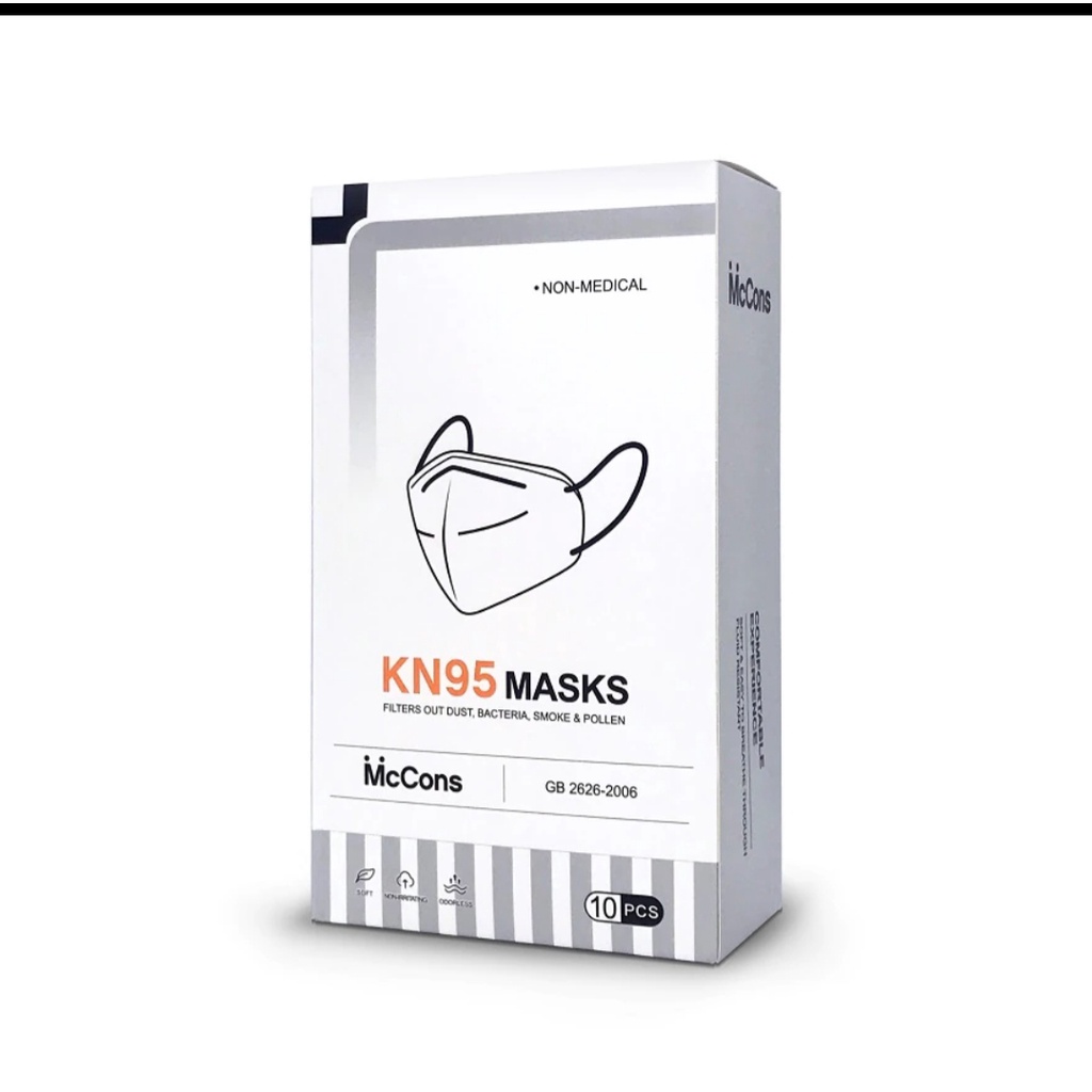 MC CONS KN95 Face Mask 10s | Shopee Malaysia
