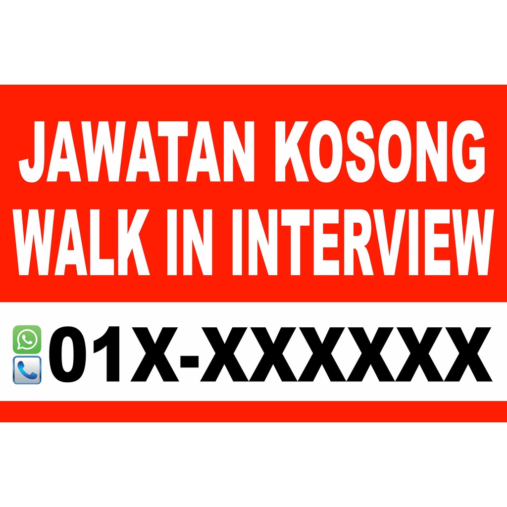 BANNER JAWATAN KOSONG / JOB VACANCY / HIRING BANNER | Shopee Malaysia