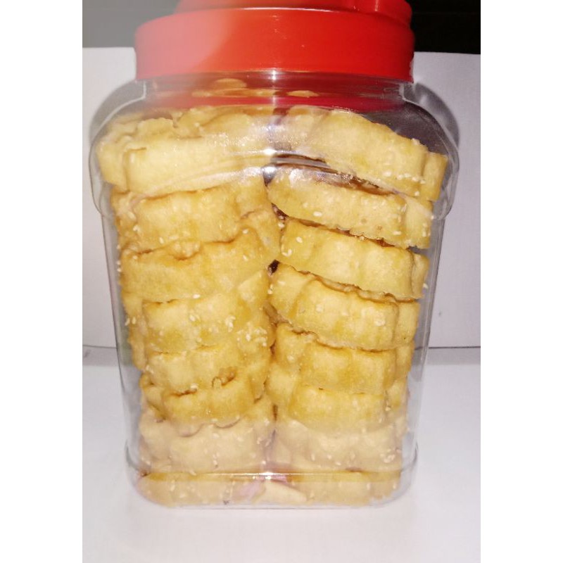 CNY Kuih Ros with sesame seeds Beehive Cookies (蜂窝饼) | Shopee Malaysia