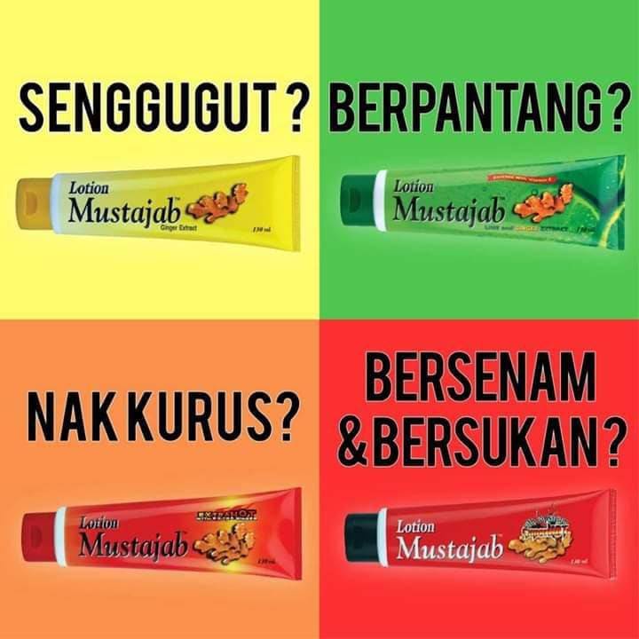 LOSYEN MUSTAJAB 130ML | Shopee Malaysia