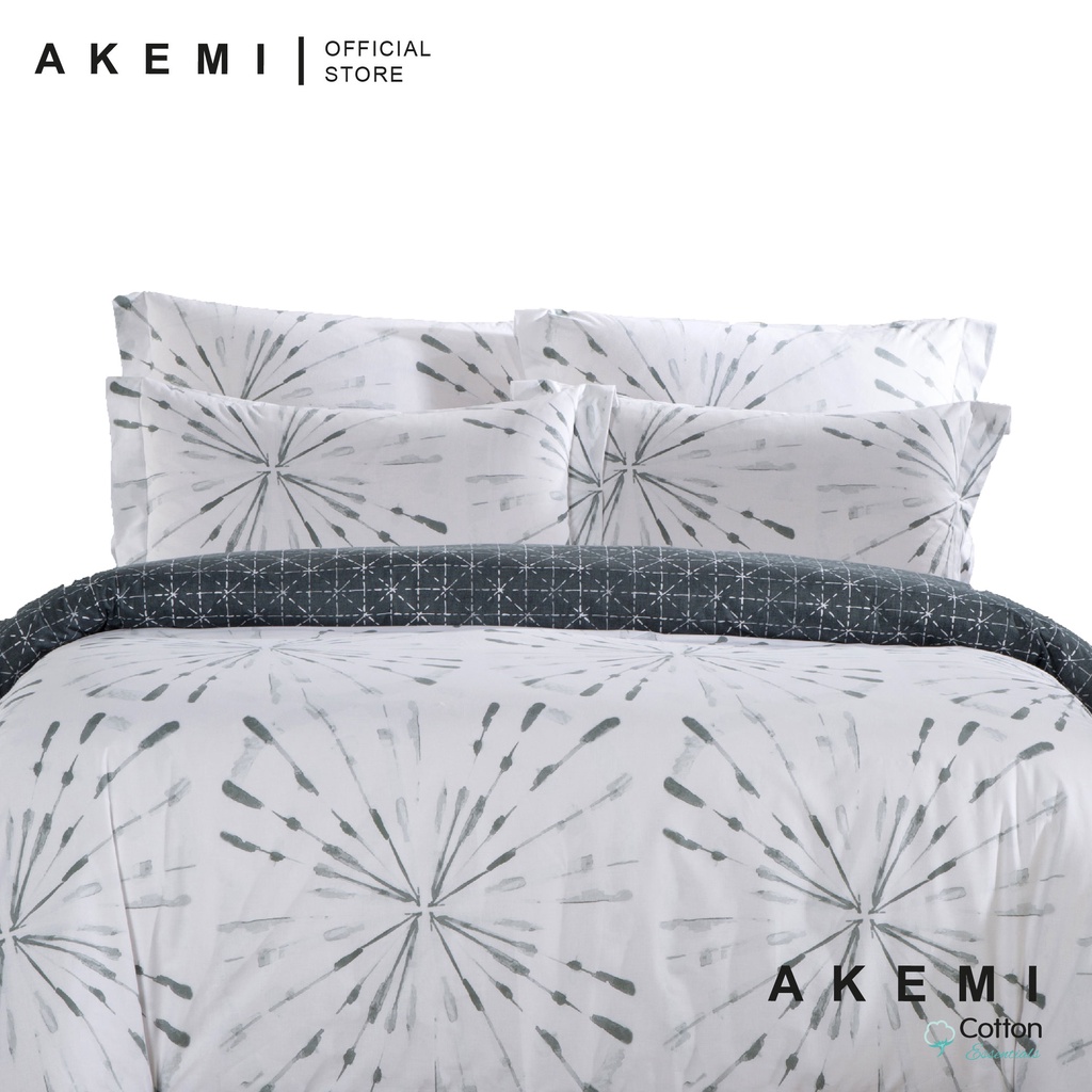 AKEMI Cotton Essentials Comforter Set 650TC (At Home Bliss) | Shopee ...