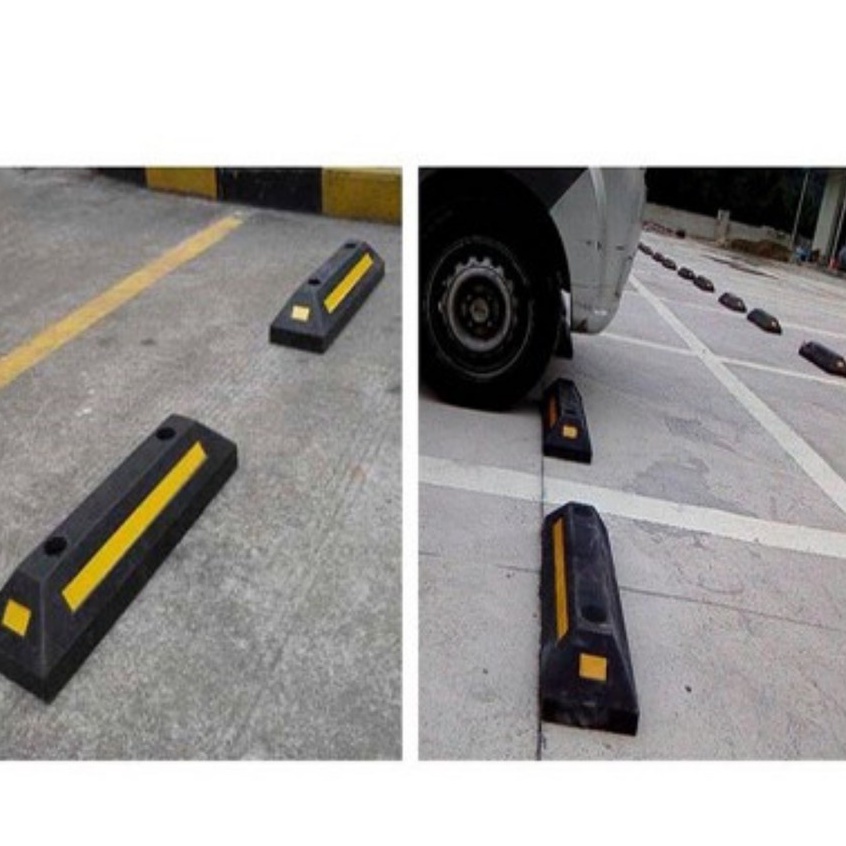 TAHAN LASAK - 1pcs - 53CM BUMPER PARKING BLOK PENAHAN TAYAR KERETA ...