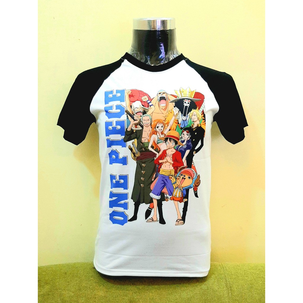 Baju One Piece Print Serap Baju Onepiece Original Raglan Onepiece Straw ...