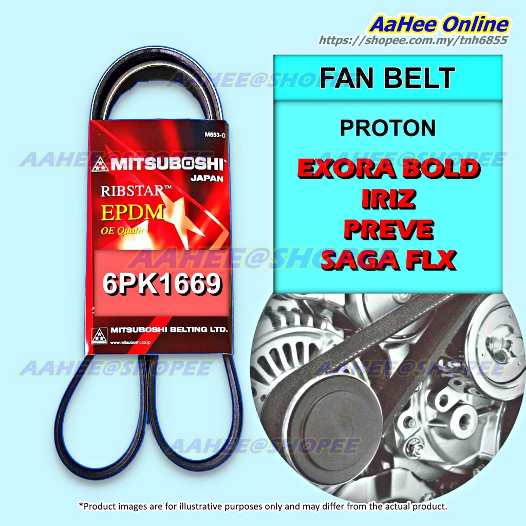 Original Mitsuboshi 6PK1669 - Proton Saga FLX VVT Exora Bold Iriz Preve ...
