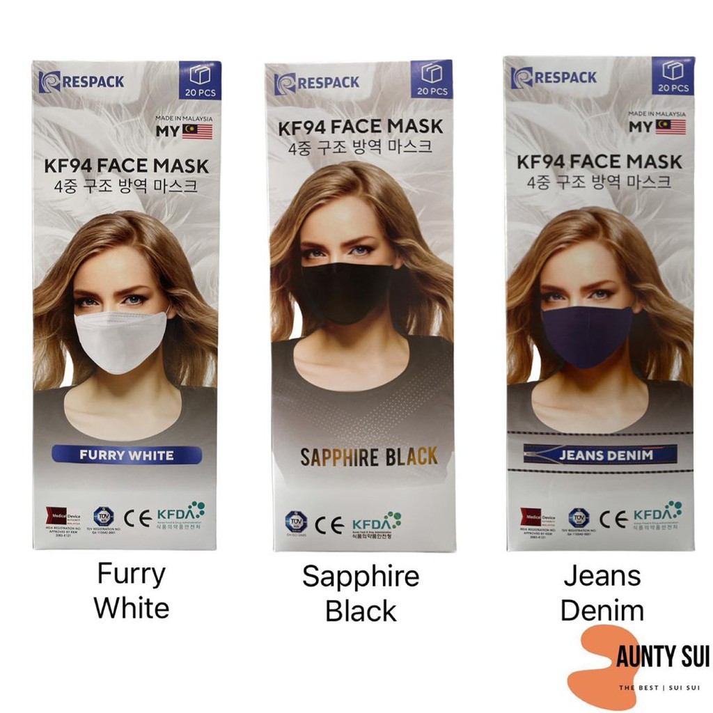 RESPACK KF94 Face mask - 4 Ply Earloop 20's | Shopee Malaysia