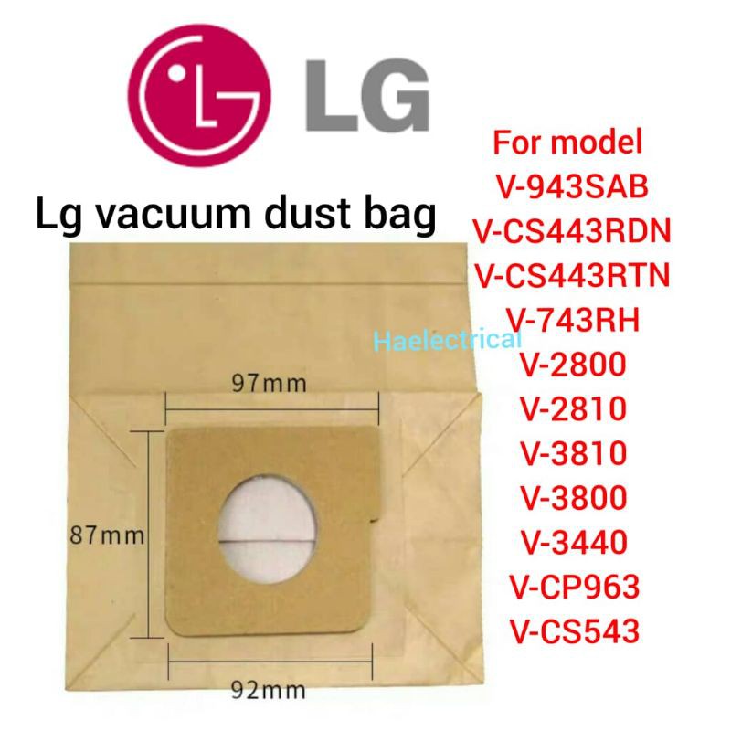 LG vacuum bag (5pcs) | Shopee Malaysia