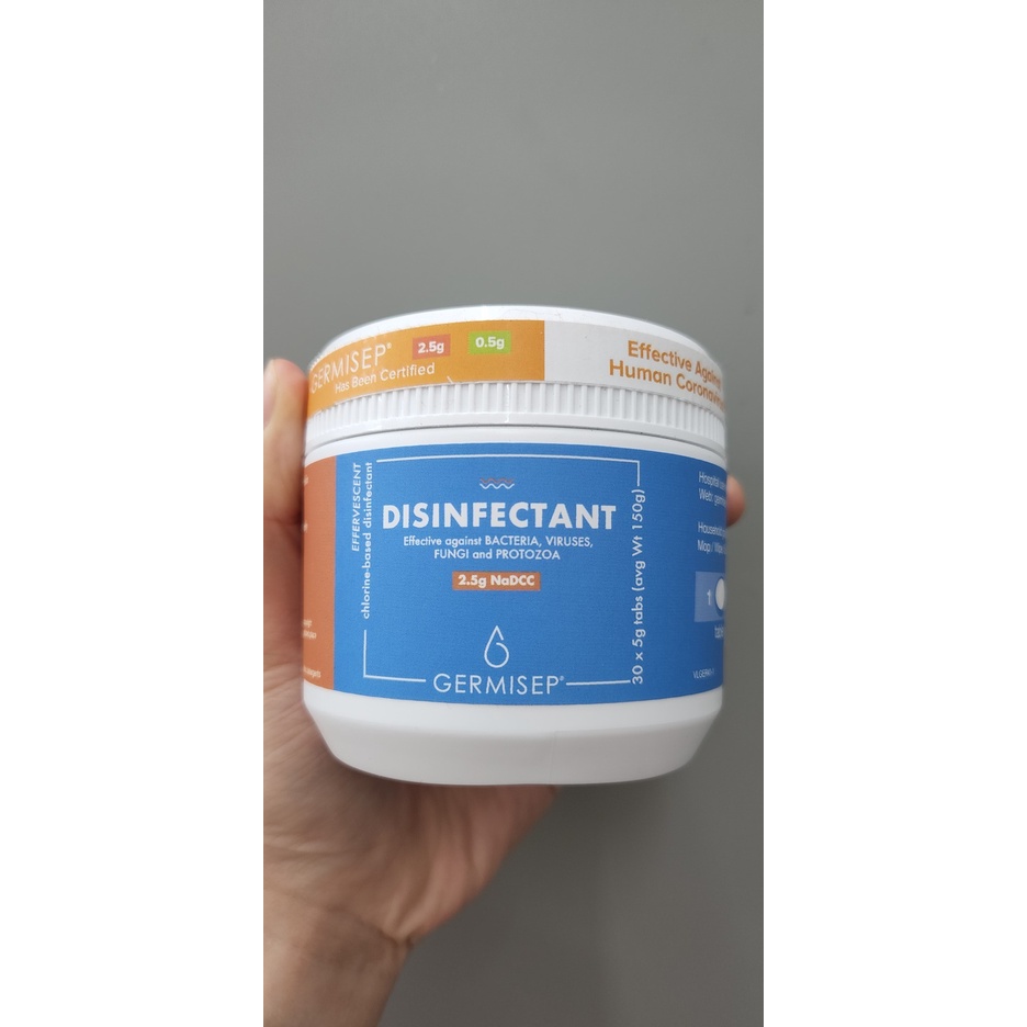 Hovid Germisep Disinfectant 2.5g 30tabs | Shopee Malaysia