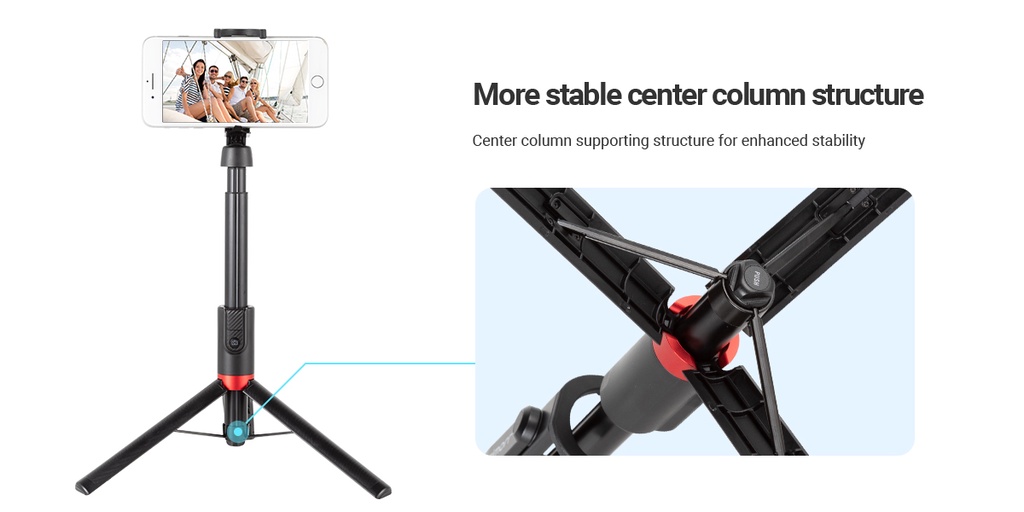 SmallRig 1.3m Mini Remote Control Tripod For Phone Vlog or Live ...