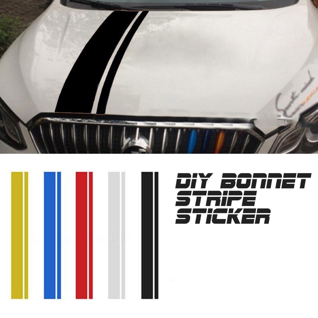 Car Stripe Sticker Design Vinyl Cover Decal Stripe Wrap Decal High ...