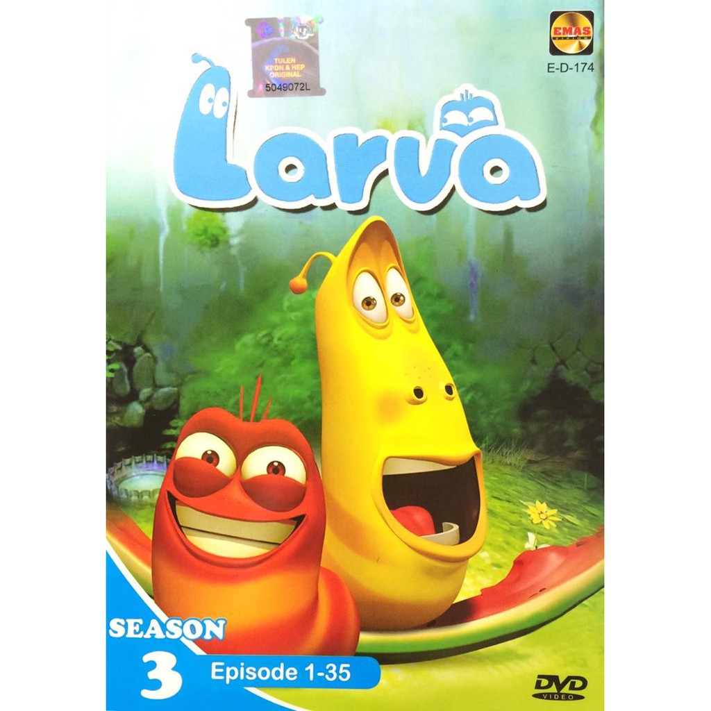 Cartoon DVD Larva 爆笑虫子 Season 3 Episode 1-35 (DVD) | Shopee Malaysia
