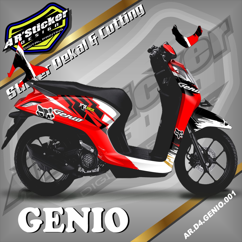 Genio Full Body Decal Sticker, GENIO Full Body Sticker (Code 001 ...