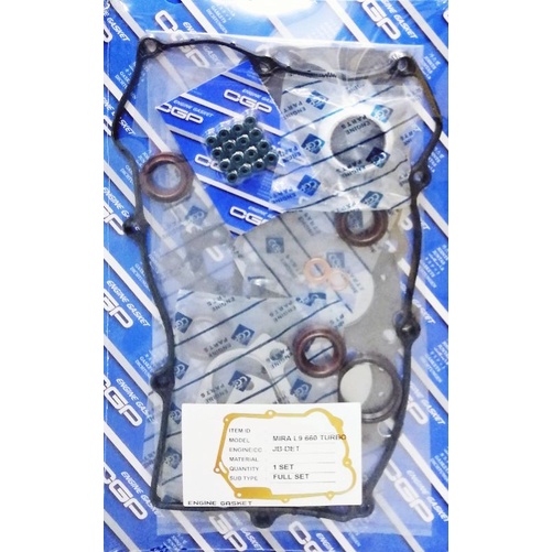 FULL OVERHAUL SET DAIHATSU MIRA PERODUA KANCIL L9 660 TURBO 16V DOHC 4 ...